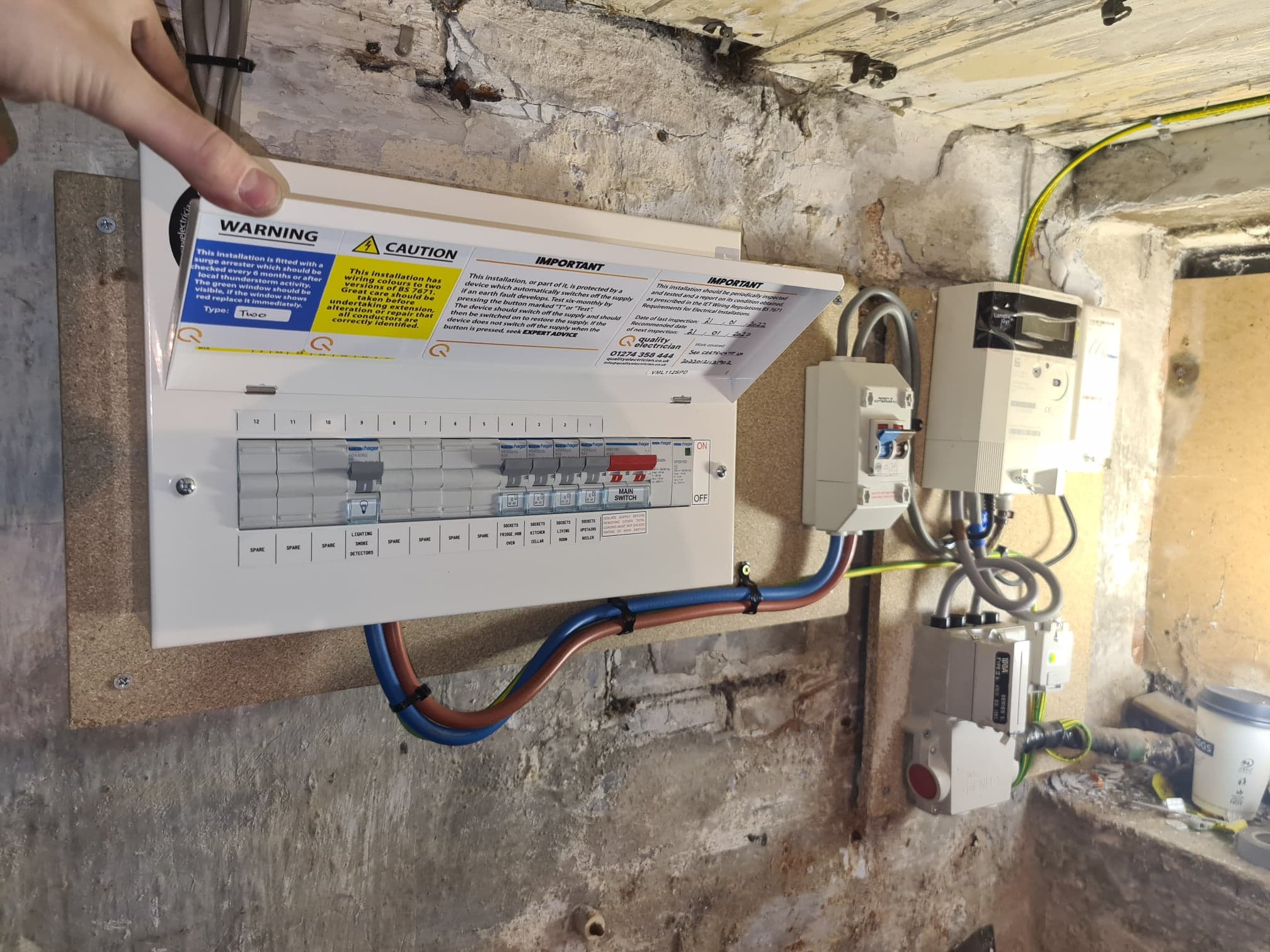 Consumer Units & Fuse Boards | Quality Electrician